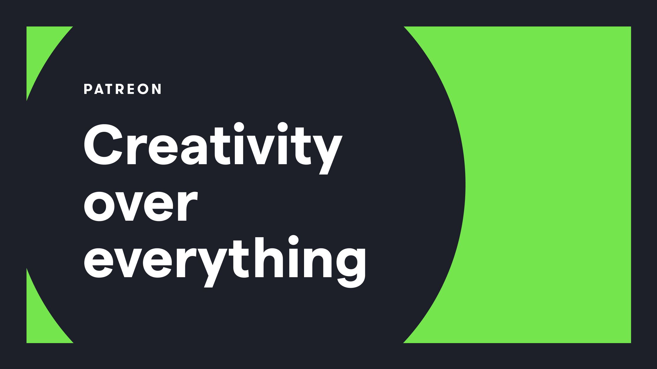 The creative system is broken — together, we can fix it