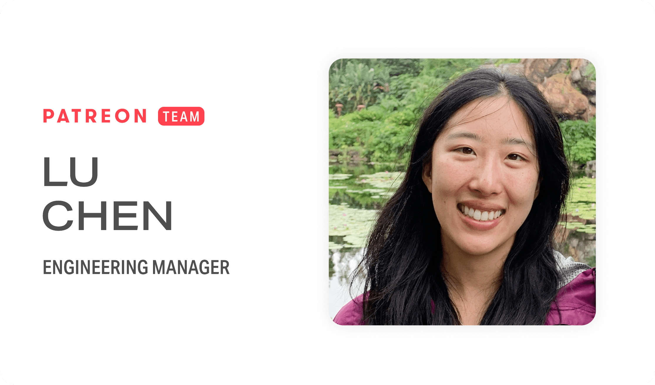 Meet the engineering team: Lu Chen, engineering manager