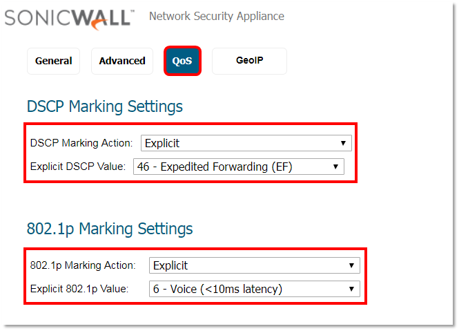 Setting Up a SonicWall with Nextiva | Nextiva Support