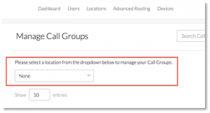 Assigning phone numbers to call groups | Nextiva Support