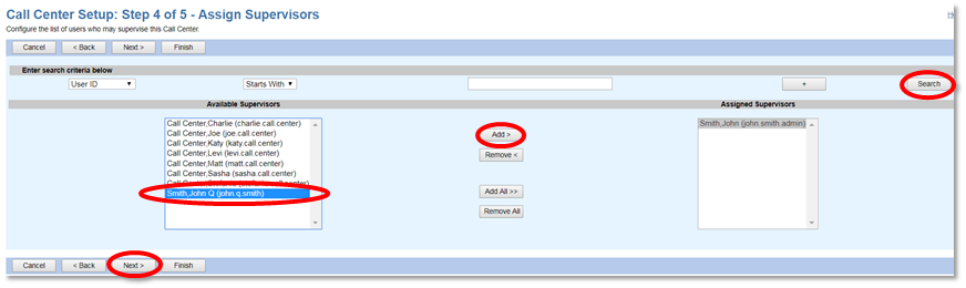 Creating a Standard Call Center with the Call Center Wizard | Nextiva ...