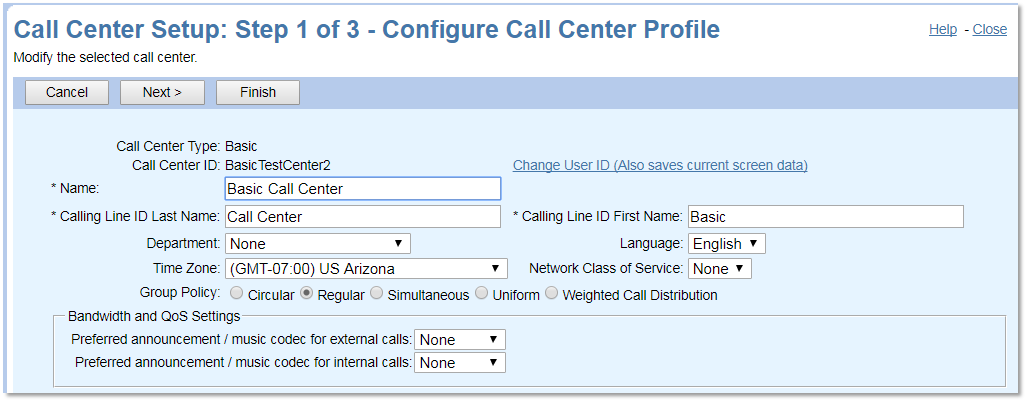 Creating a Basic Call Queue with the Call Center Wizard | Nextiva Support