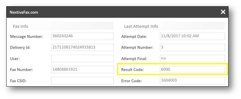 Troubleshooting Failed Faxes | Nextiva Support