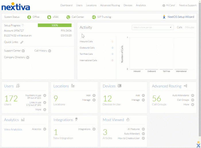 Users in Nextiva CRM | Nextiva Support