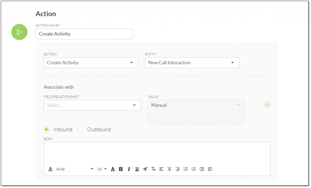 Adding Actions to Rules in Nextiva CRM | Nextiva Support