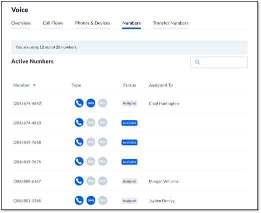 Managing Phone Numbers | Nextiva Support