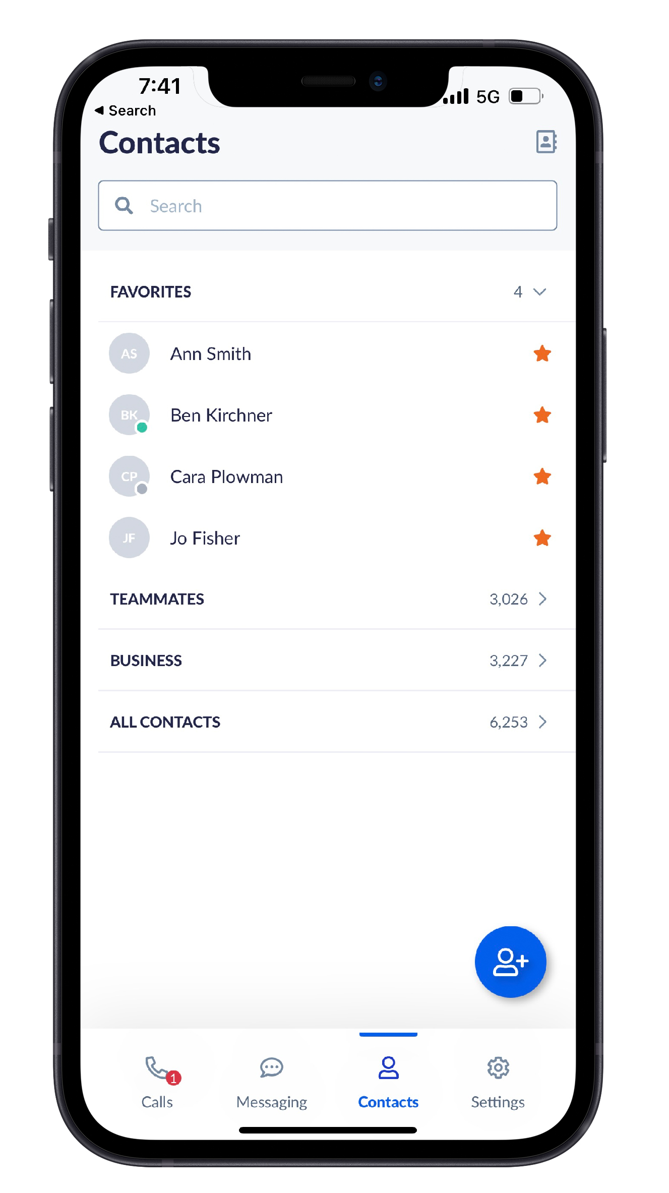 Managing Contacts Using The Nextiva Mobile App Nextiva Support