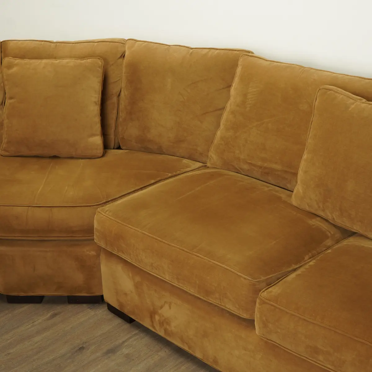 Pottery Barn Tan Sectional Sofa