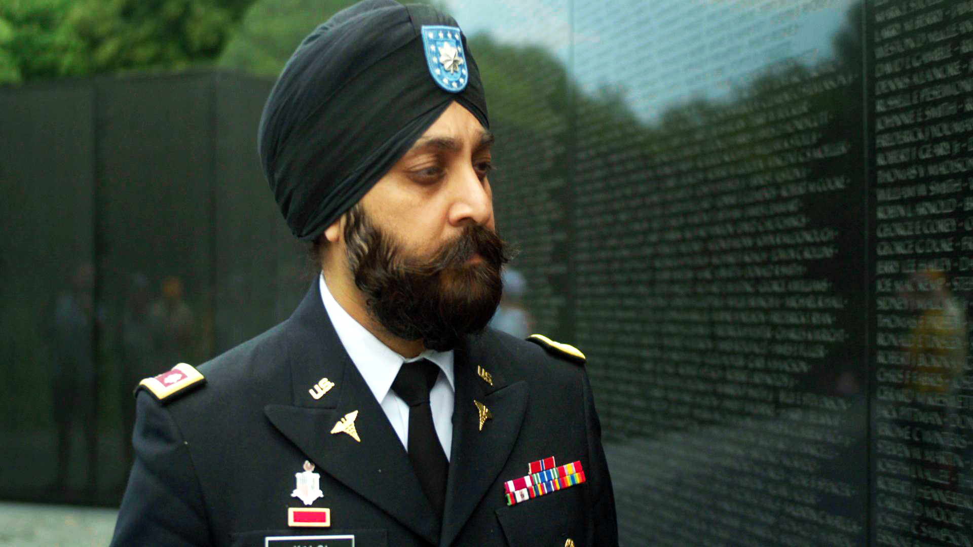 "I come from four generations of service...," US Army Colonel Kamal Kalsi