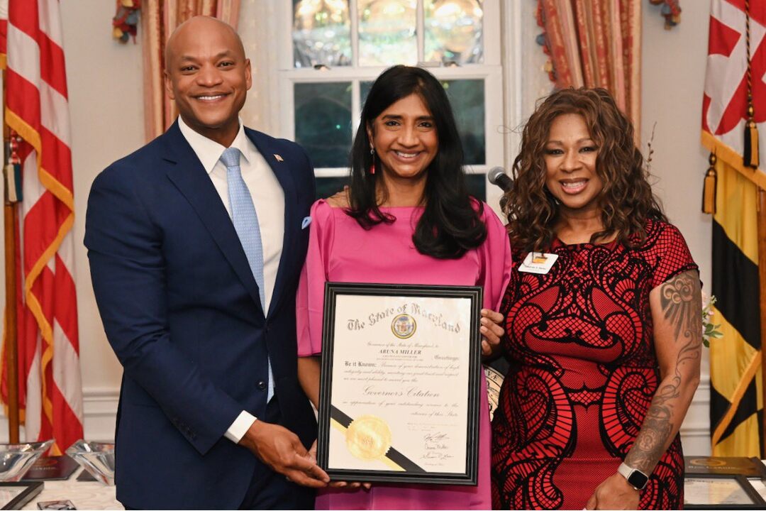 Maryland Women's Hall of Fame inducts Lt. Gov. Aruna Miller