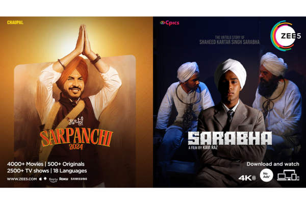 ZEE5 global marks Indian Independence Day with 'Sarabha' and 'Sarpanchi'