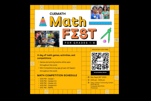 Cuemath Math Fest for Grade 1-8