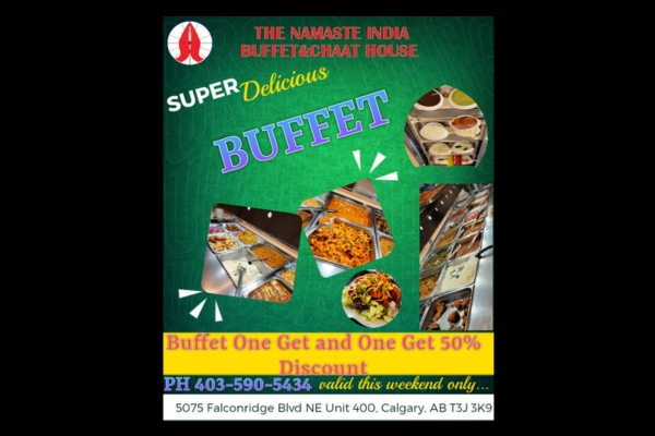 The Namaste India Buffet & Chaat House