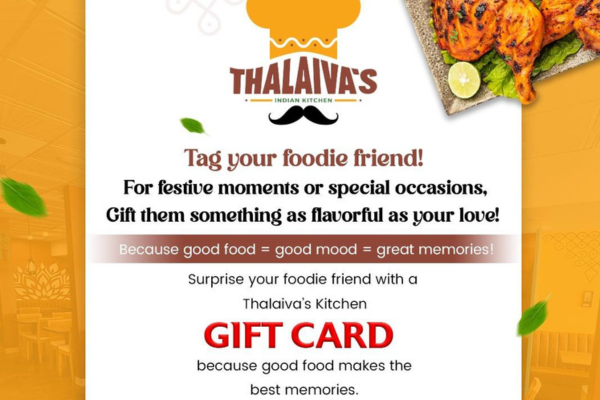 Thalaiva Indian kitchen Park Ridge