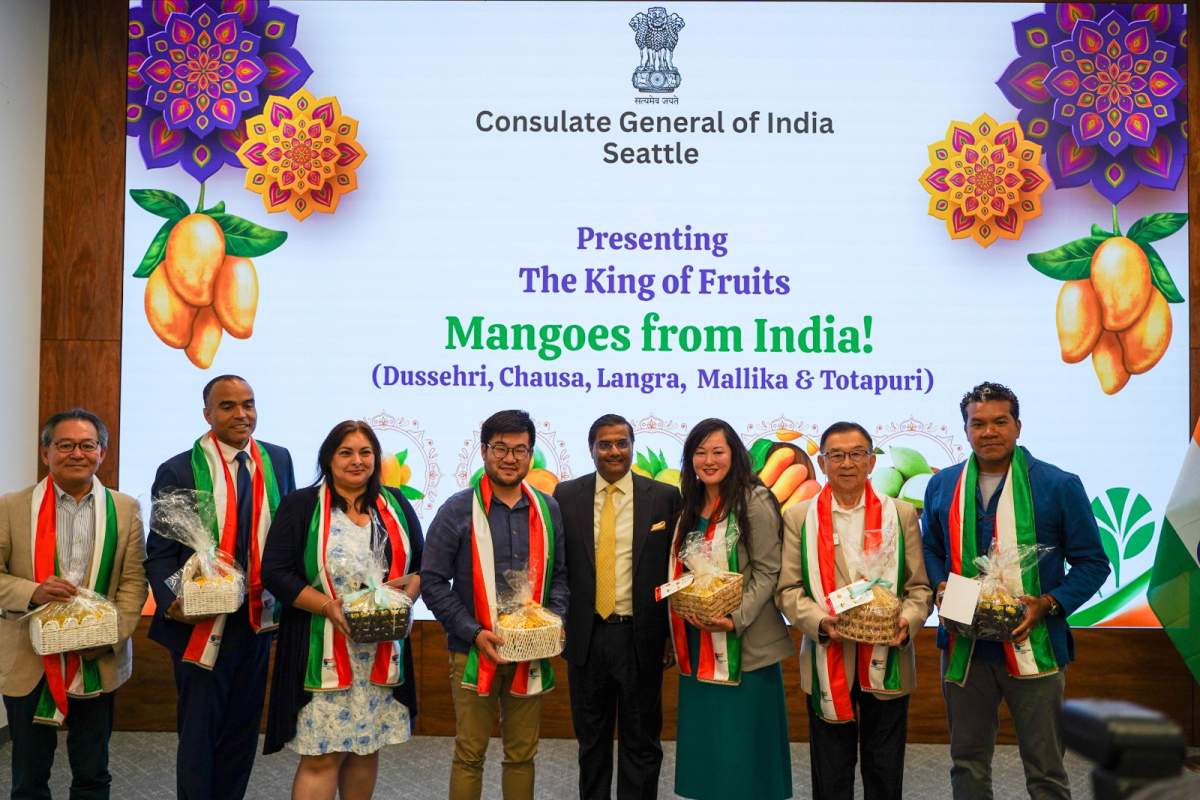 Consulate General of India in Seattle celebrates Indian mango flavors