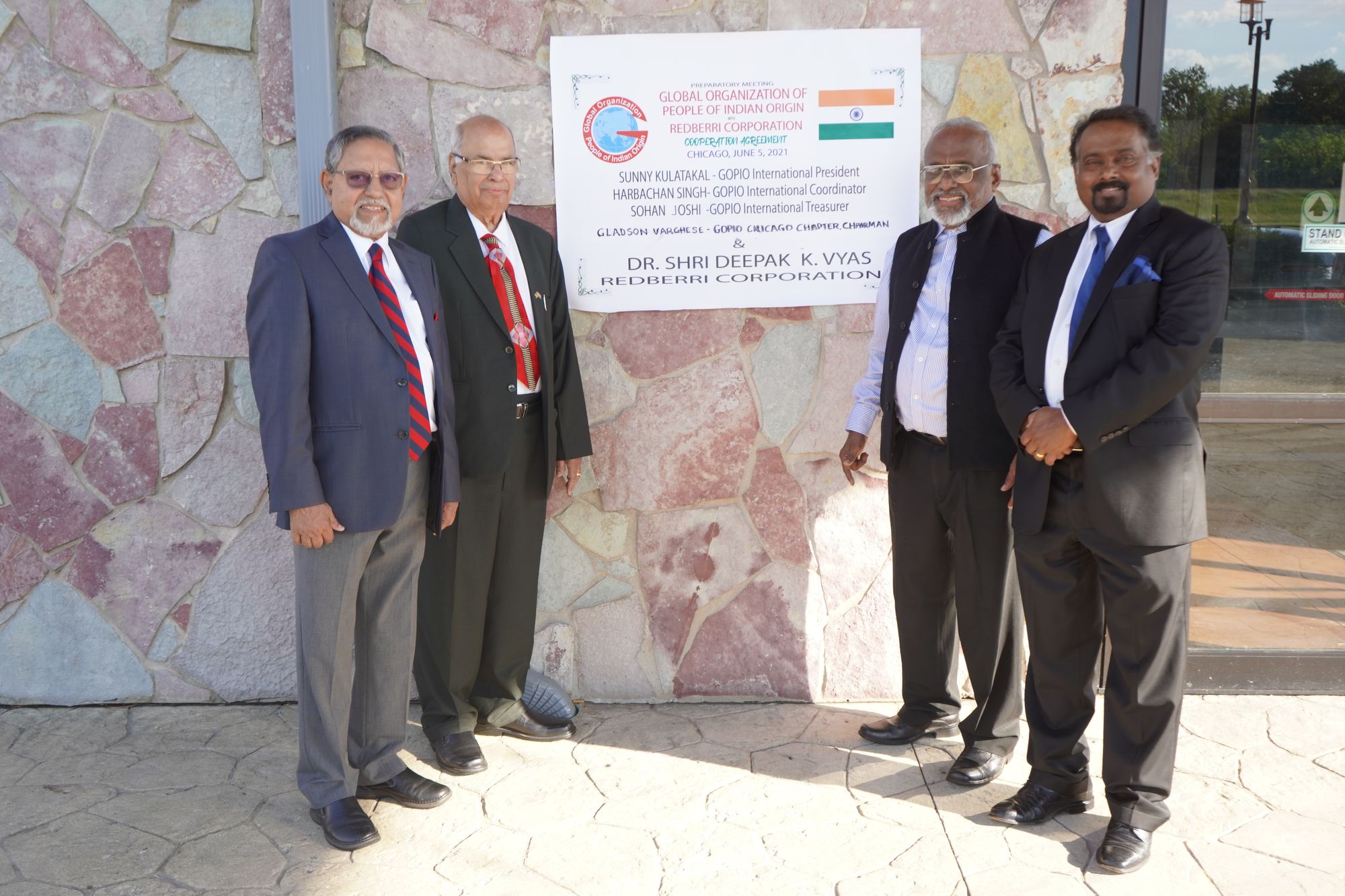 GOPIO International plans to establish its world headquarters near Chicago