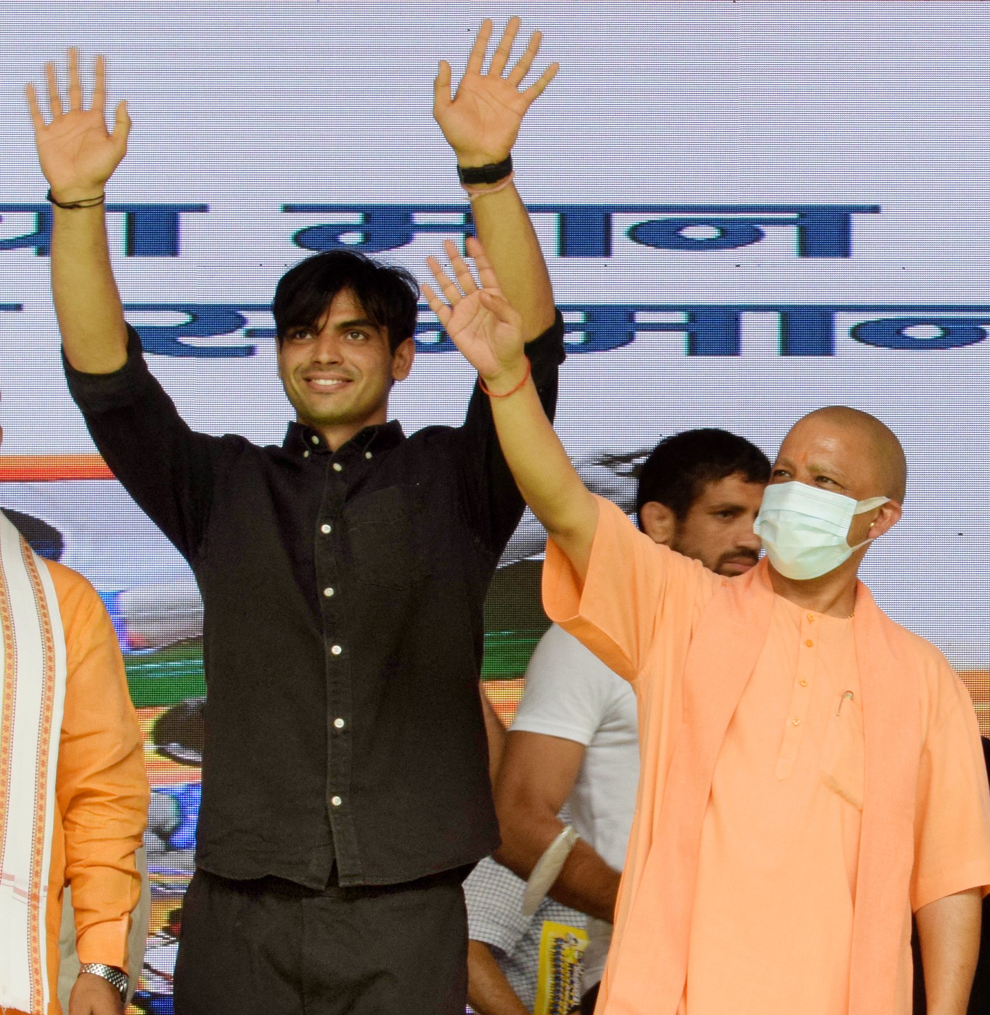 Photo feature: Yogi Adityanath felicitated Tokyo 2020 Olympians