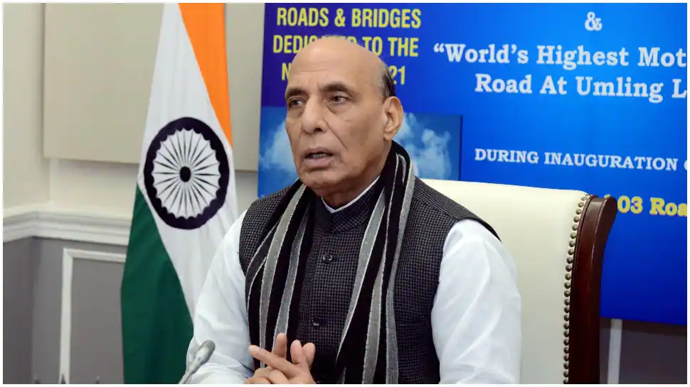 Rajanth Singh inaugurates the world's highest motorable road in Ladakh
