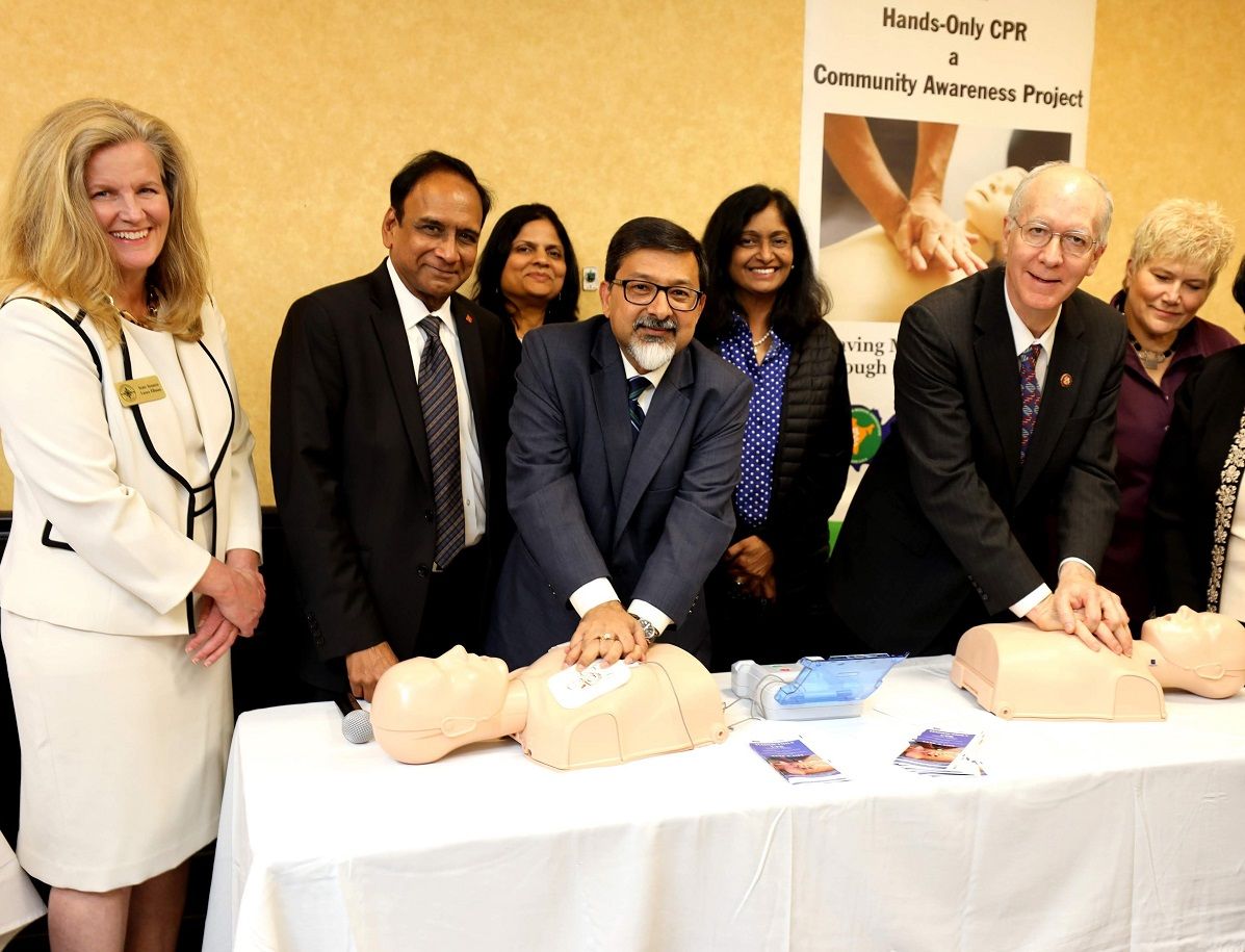 Indian consulate in Chicago conducts an awareness program on Heart health