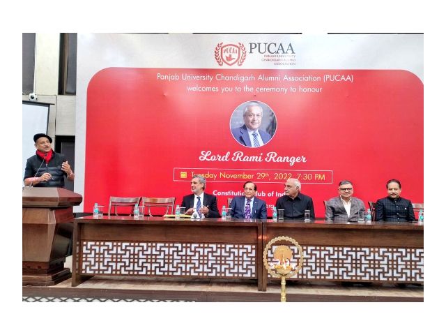 PUCAA Honors Lord Rami Ranger as an Outstanding Alumnus