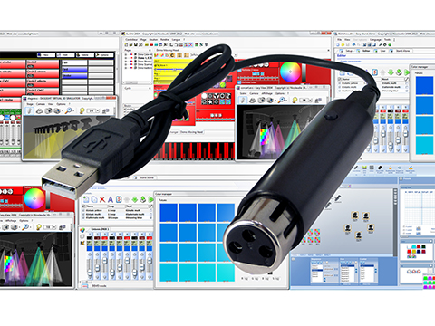 DmxSoft SUSHI, the world's most attractive DMX controller
