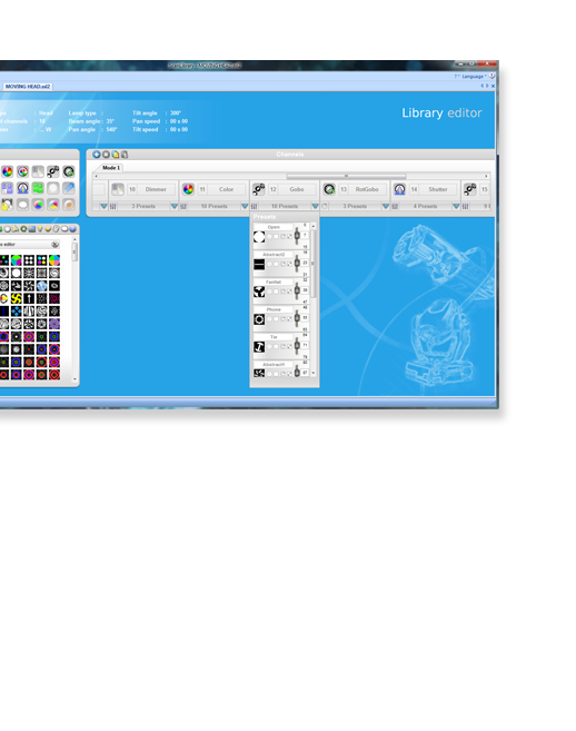 Sunlite Suite 2 : lighting control software, USB DMX 512 controller