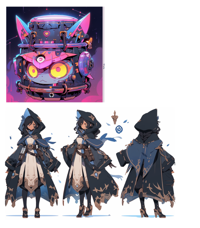 Study 6: Character Turnaround - niji・journey