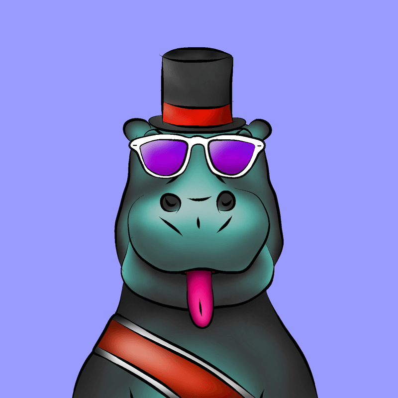 The Hangry Hippo Dinner Party NFT Collection: Support Wildlife and End ...