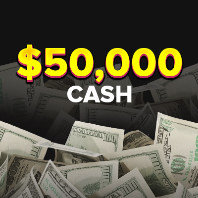 Redeem $50,000 Cash - AyeZee