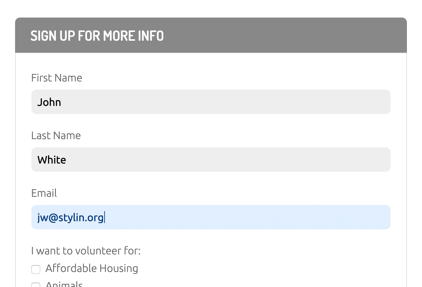 Styling Forms With Attribute Selectors Free Html And Css Tutorial 8081