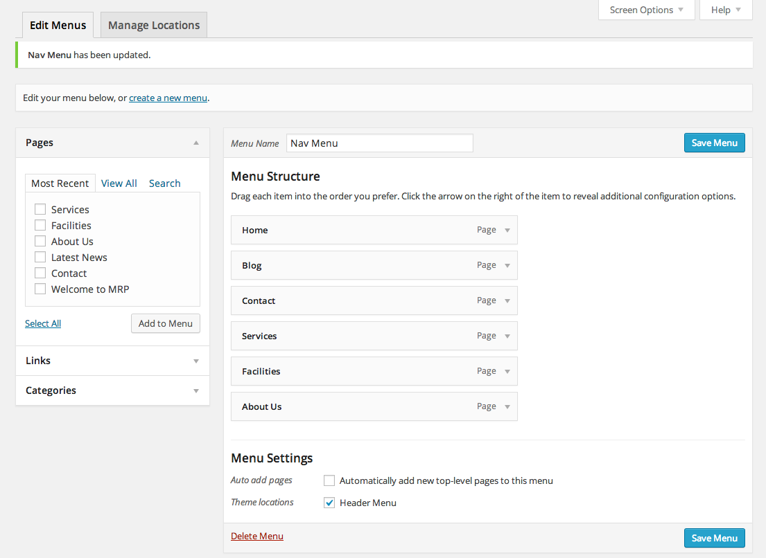 Customizing The Nav Menu Free Wordpress Tutorial