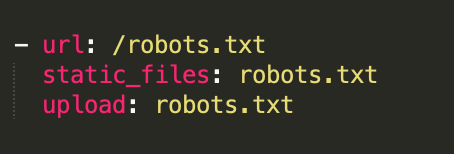 What's the difference between static_dir and static_files in Google App ...