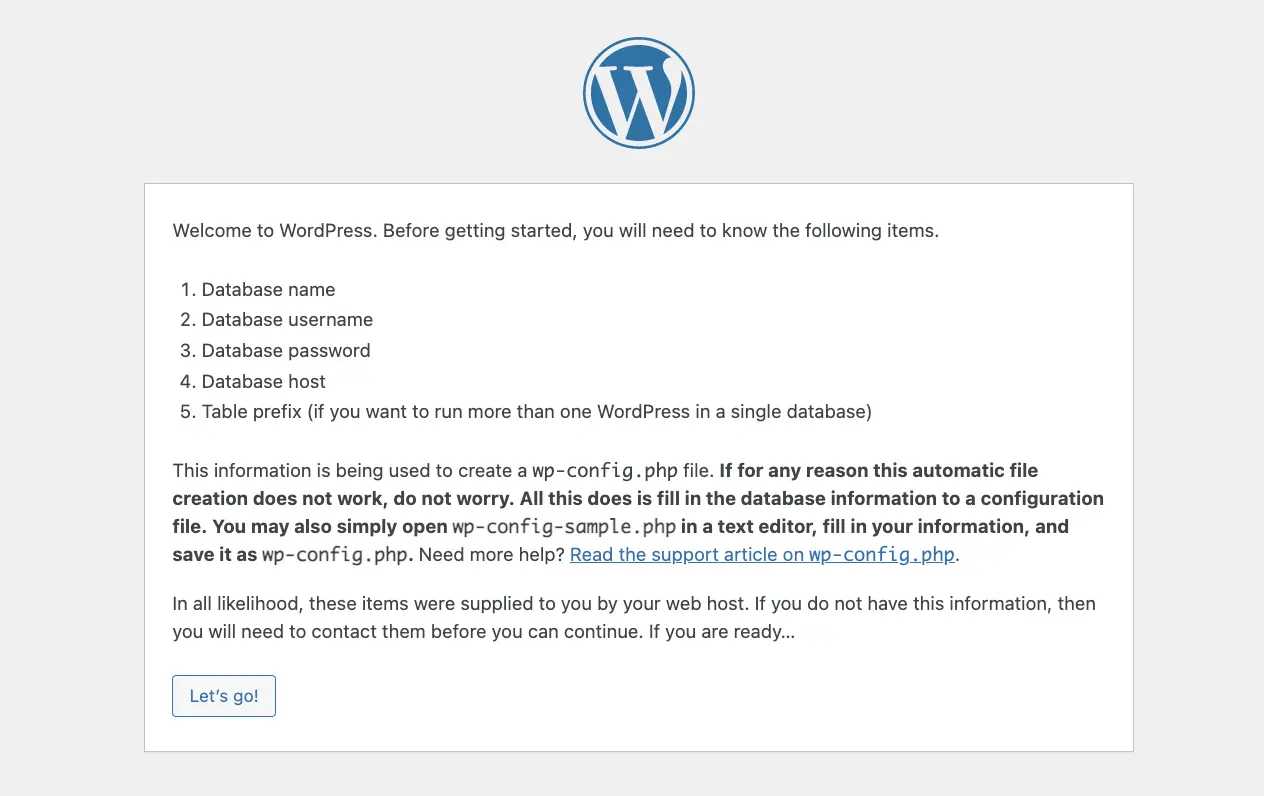 Install WordPress + MySQL + Apache on Docker - noknow Install WordPress + MySQL + Apache on Docker - noknow