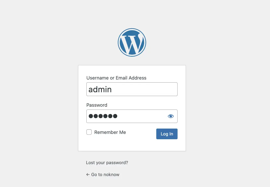 Install WordPress + MySQL + Apache on Docker - noknow Install WordPress + MySQL + Apache on Docker - noknow