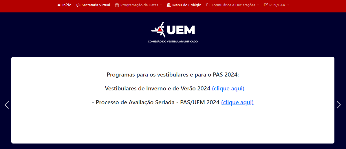 Vestibular UEM: como funciona, o que cai, datas e mais