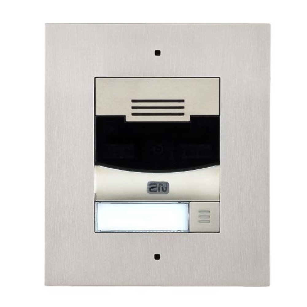 2N Solo Flush Mount Intercom Nickel | NetXL