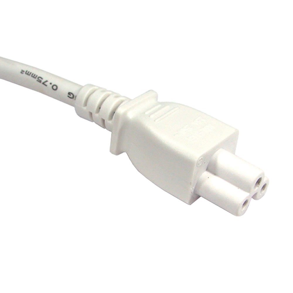 UK C5 Power Cable White | NetXL