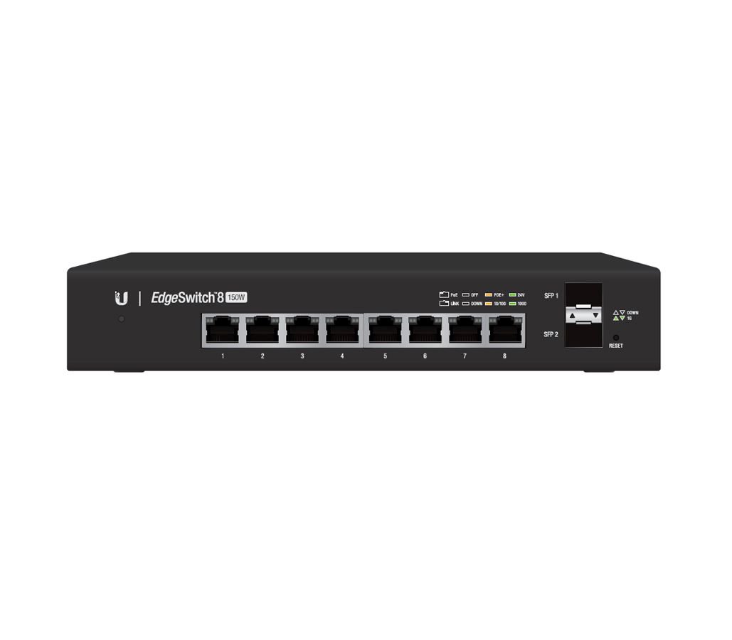Ubiquiti ES-8-150W 8-Port EdgeSwitch | NetXL