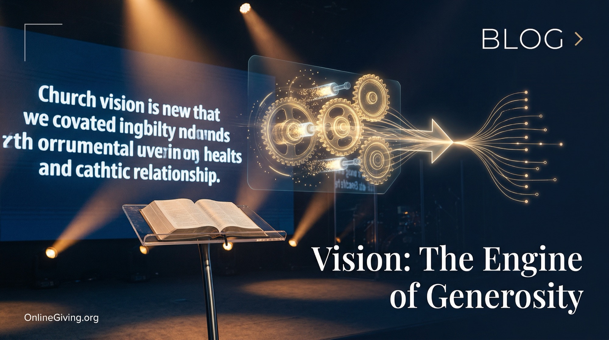 Vision: The Engine That Drives Church Generosity