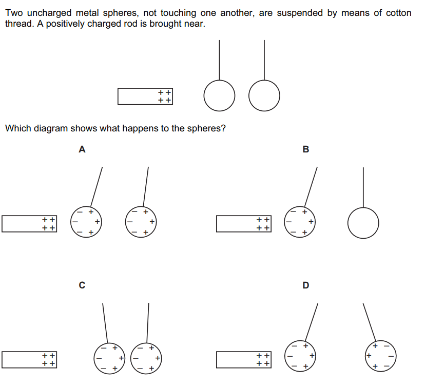 Static Electricity Mega test (Part2) – Olevels.Com