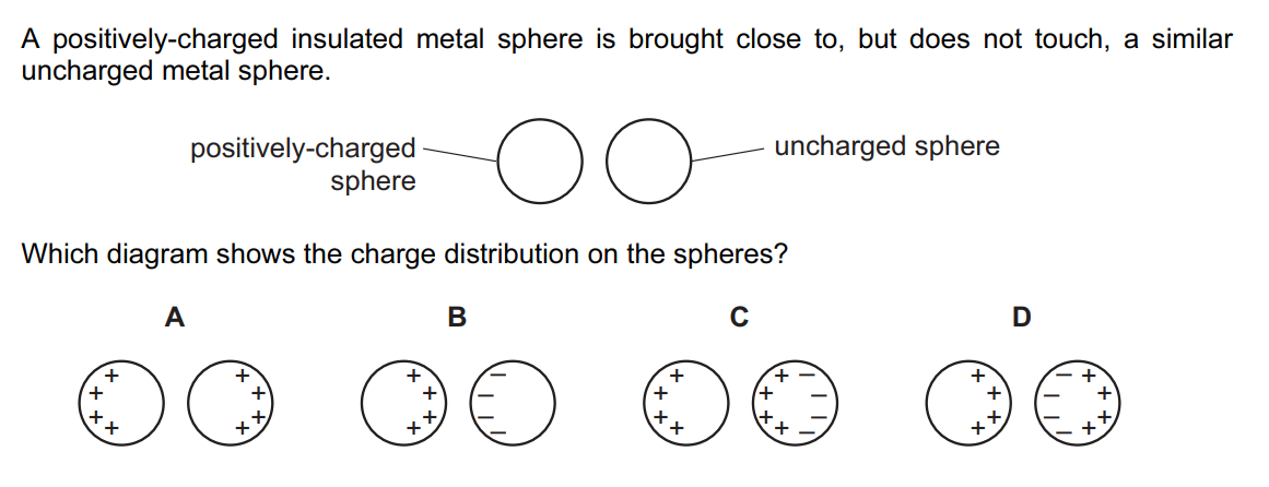 Static Electricity Mega test (Part2) – Olevels.Com