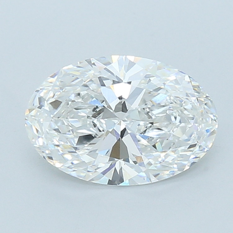 2.69 CARAT Oval | LAB-GROWN DIAMOND | E COLOR | VS1 CLARITY | super cut ...