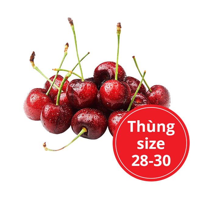 Thùng 2kg cherry Úc Tasmania size 28-30 - Chuỗi siêu thị thực phẩm tươi ...