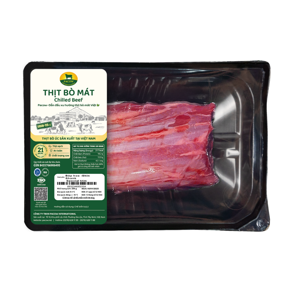 Bắp hoa bò Úc Pacow khay 250g - Chuỗi siêu thị thực phẩm tươi ngon ...