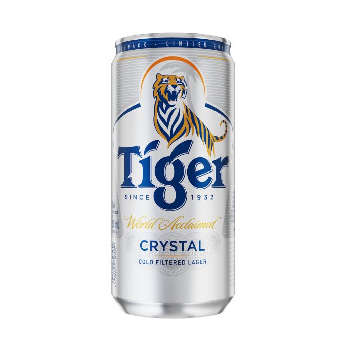 Bia crystal cool pack 4.6% Tiger lon 250ML - Chuỗi siêu thị thực phẩm ...