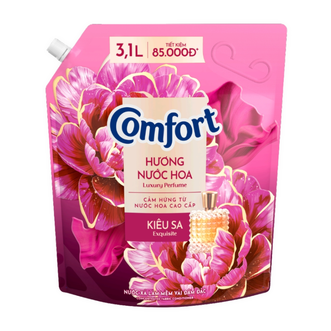 Nước xả vải hương nước hoa kiêu sa Comfort túi 3.1L - Chuỗi siêu thị ...