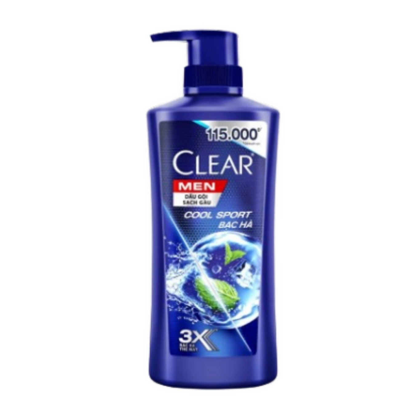 Dầu gội Men mát lạnh bạc hà Clear chai 350g (1 Chai) - Chuỗi siêu thị ...