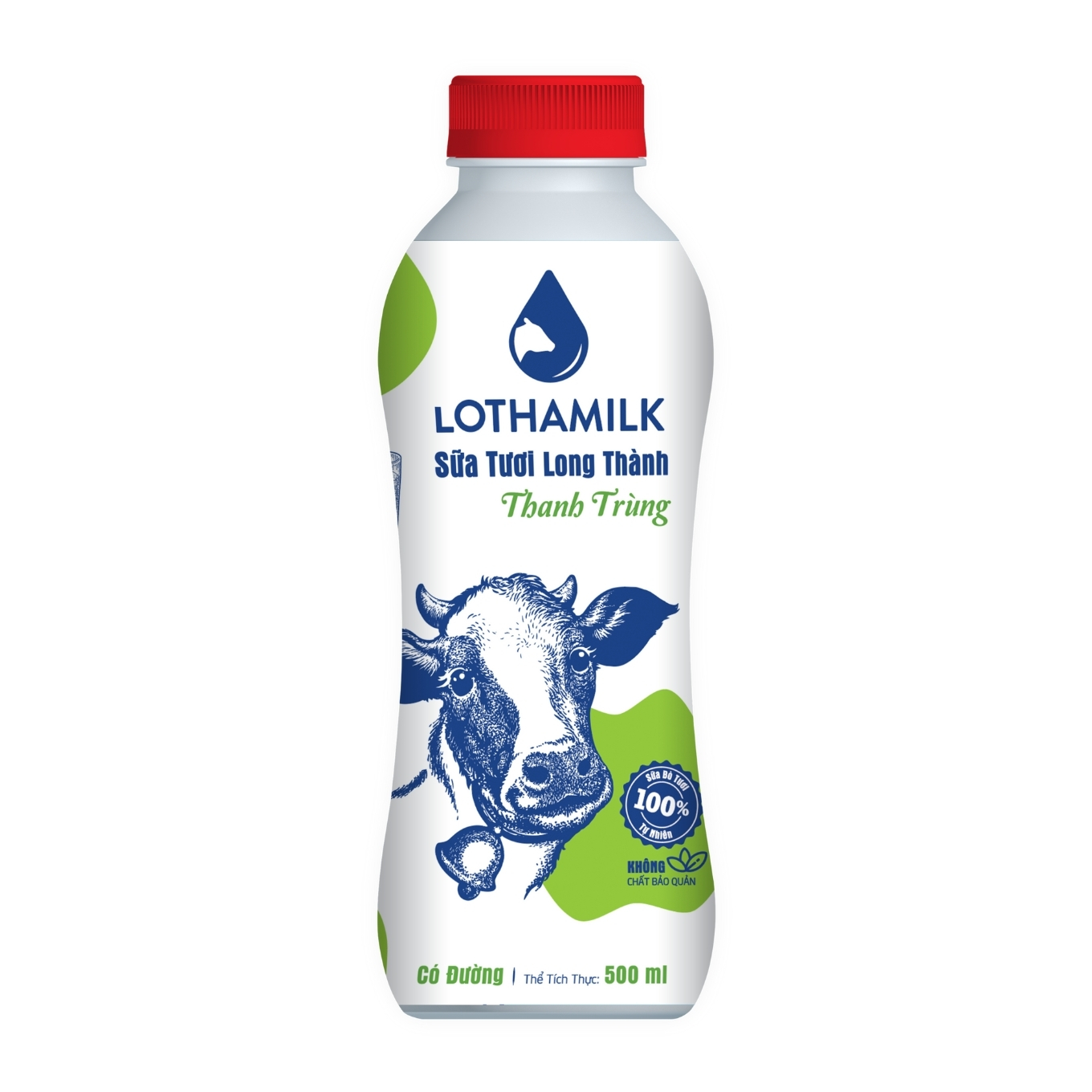 Sữa thanh trùng có đường Lothamilk 500ml (1 Bình) - Chuỗi siêu thị thực ...