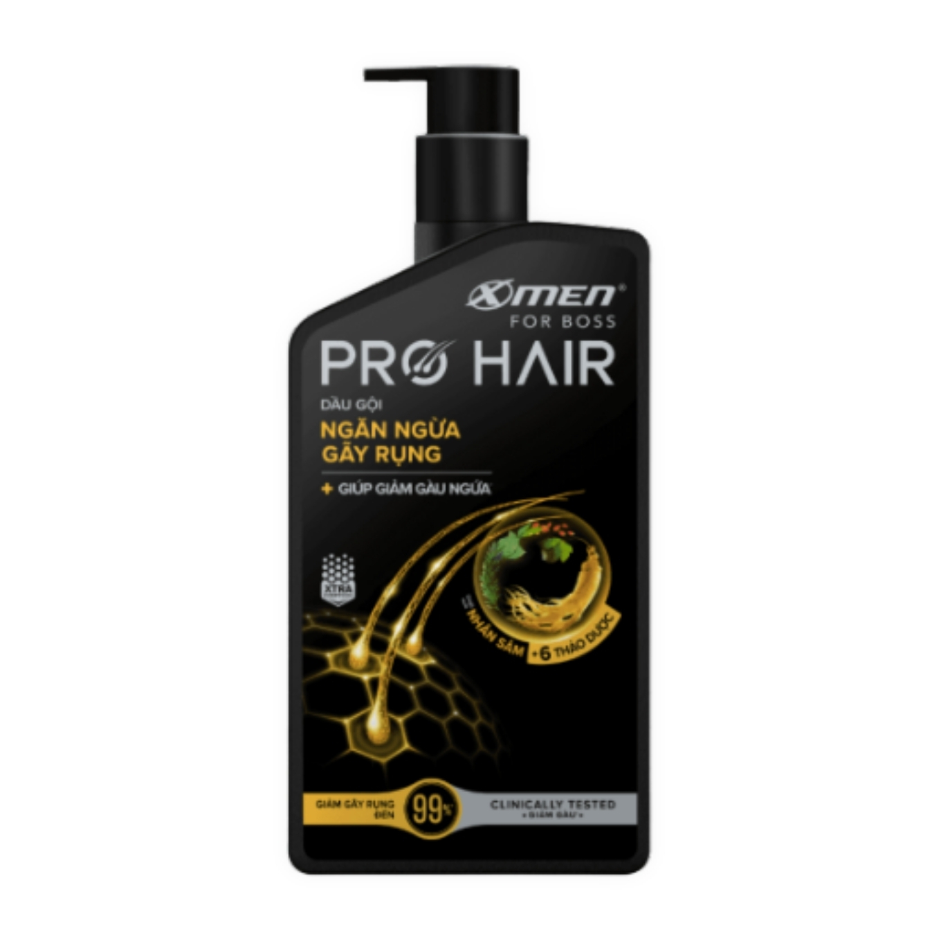 Dầu gội For Boss Pro Hair ngăn ngừa gãy rụng X-Men chai 350g (1 Chai ...