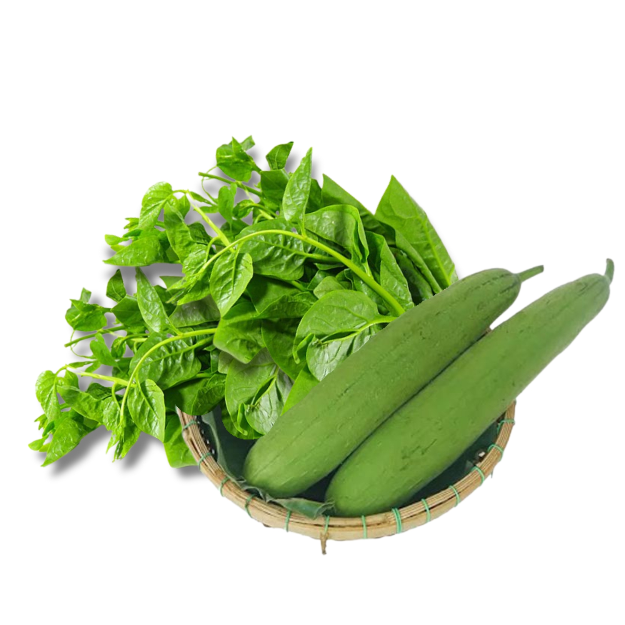 Combo 2 Trái Mướp Hương Vietgap & Rau Mồng Tơi Vietgap 300g - Chuỗi ...